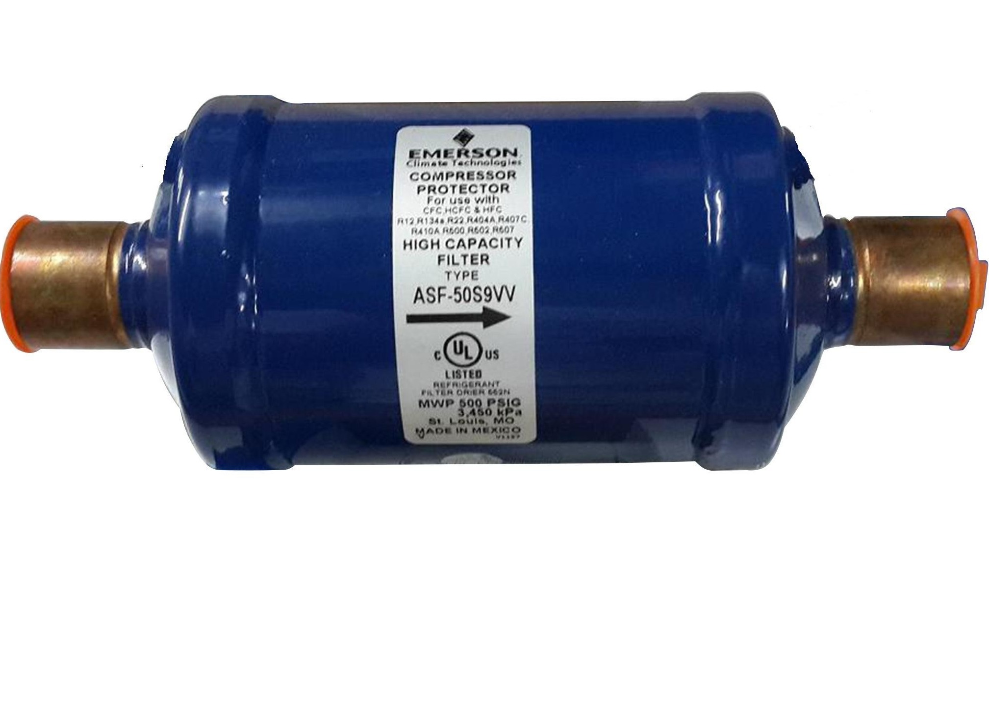 Alco 083 164 Eliminator Liquid Line Filter Drier 3/8ODF 5/8ODF